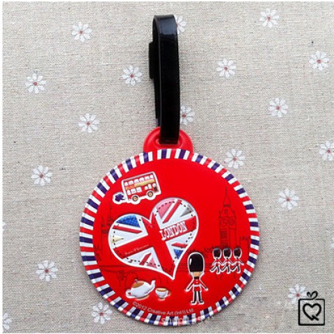 Thẻ đeo hành lý name tag London Tuyệt Đẹp, Giá chỉ: 60.000